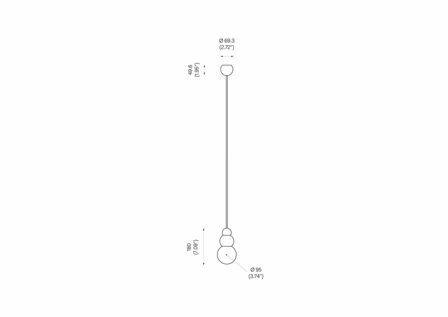 Ball Light Large Flex | Michael Anastassiades | The Future Perfect