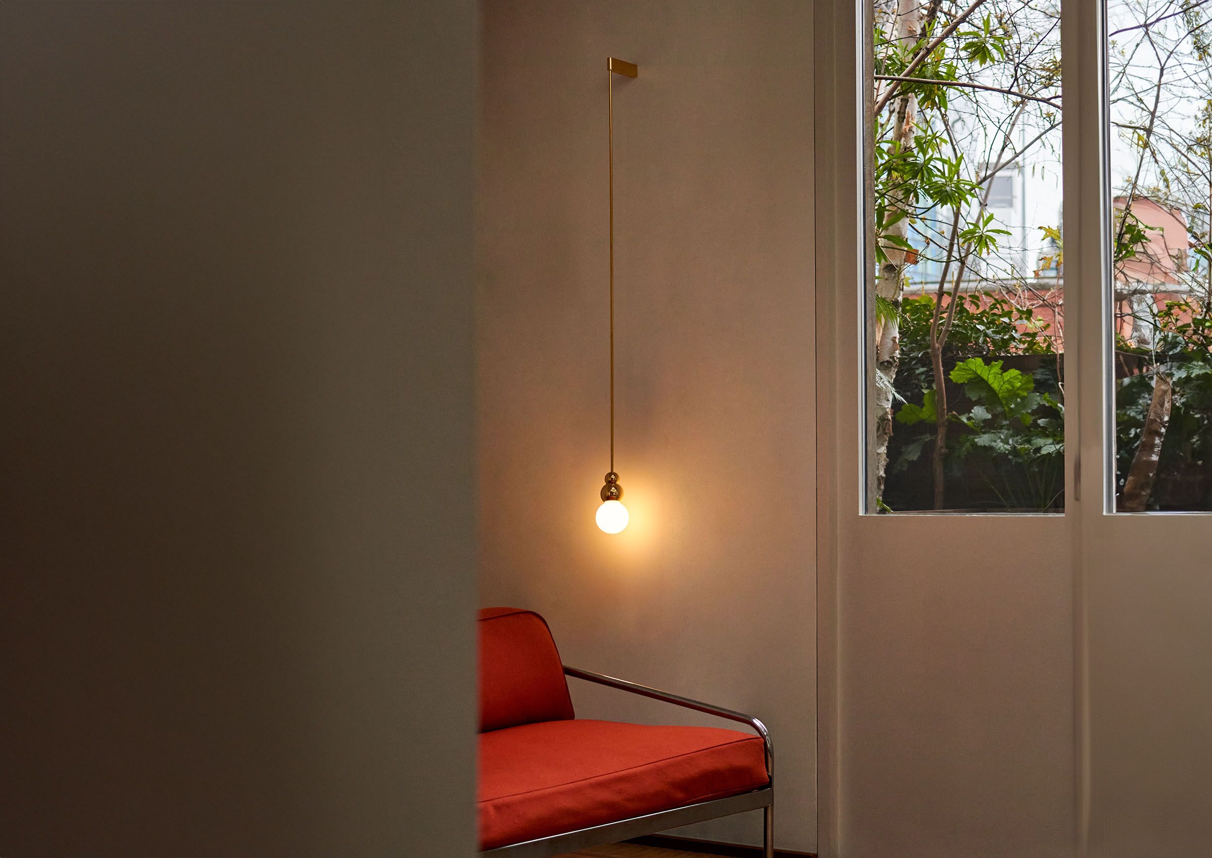 Ball Light Small Wall Bracket Pendant Rod | Michael Anastassiades | The ...