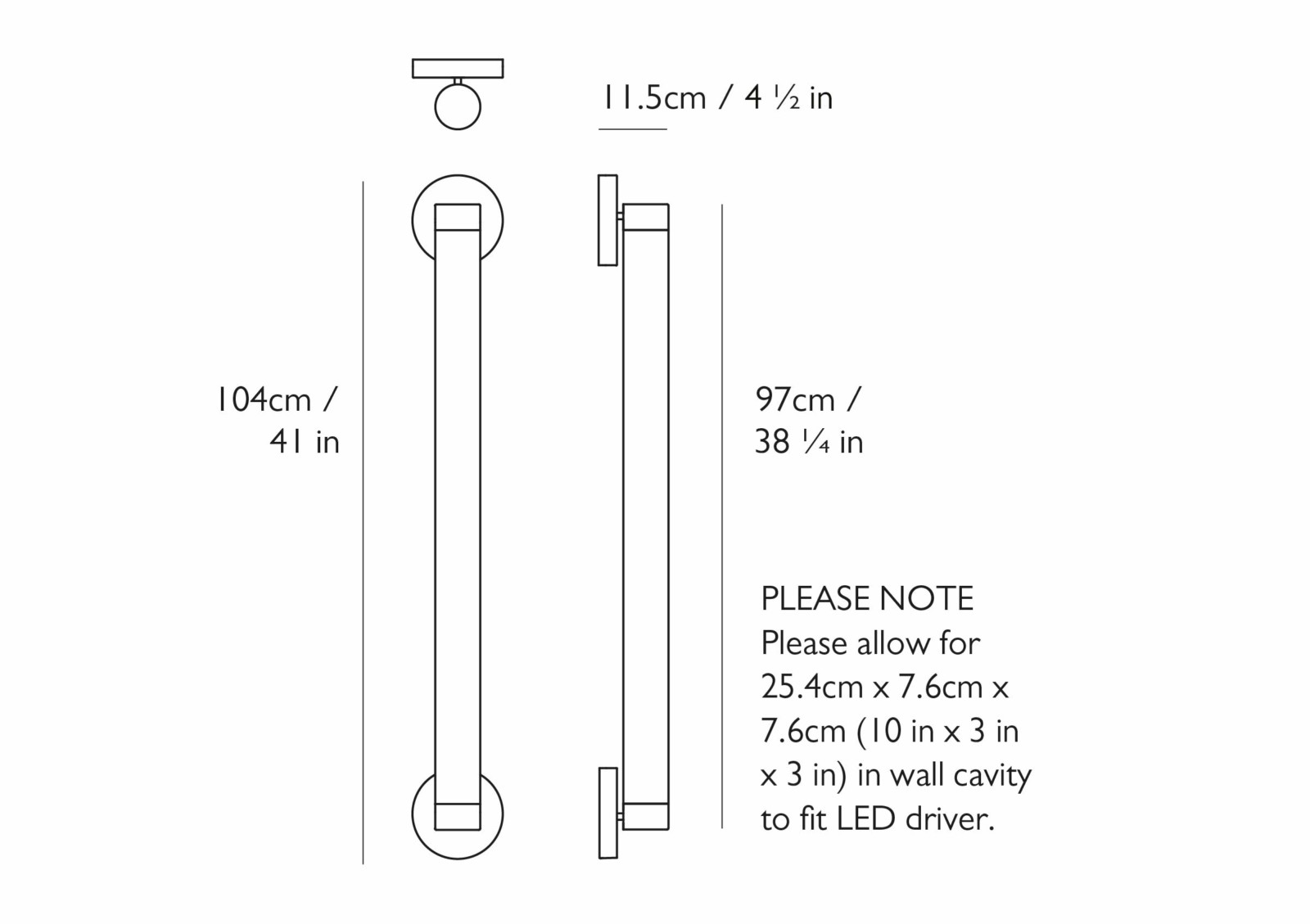 Tube Wall Light | The Future Perfect