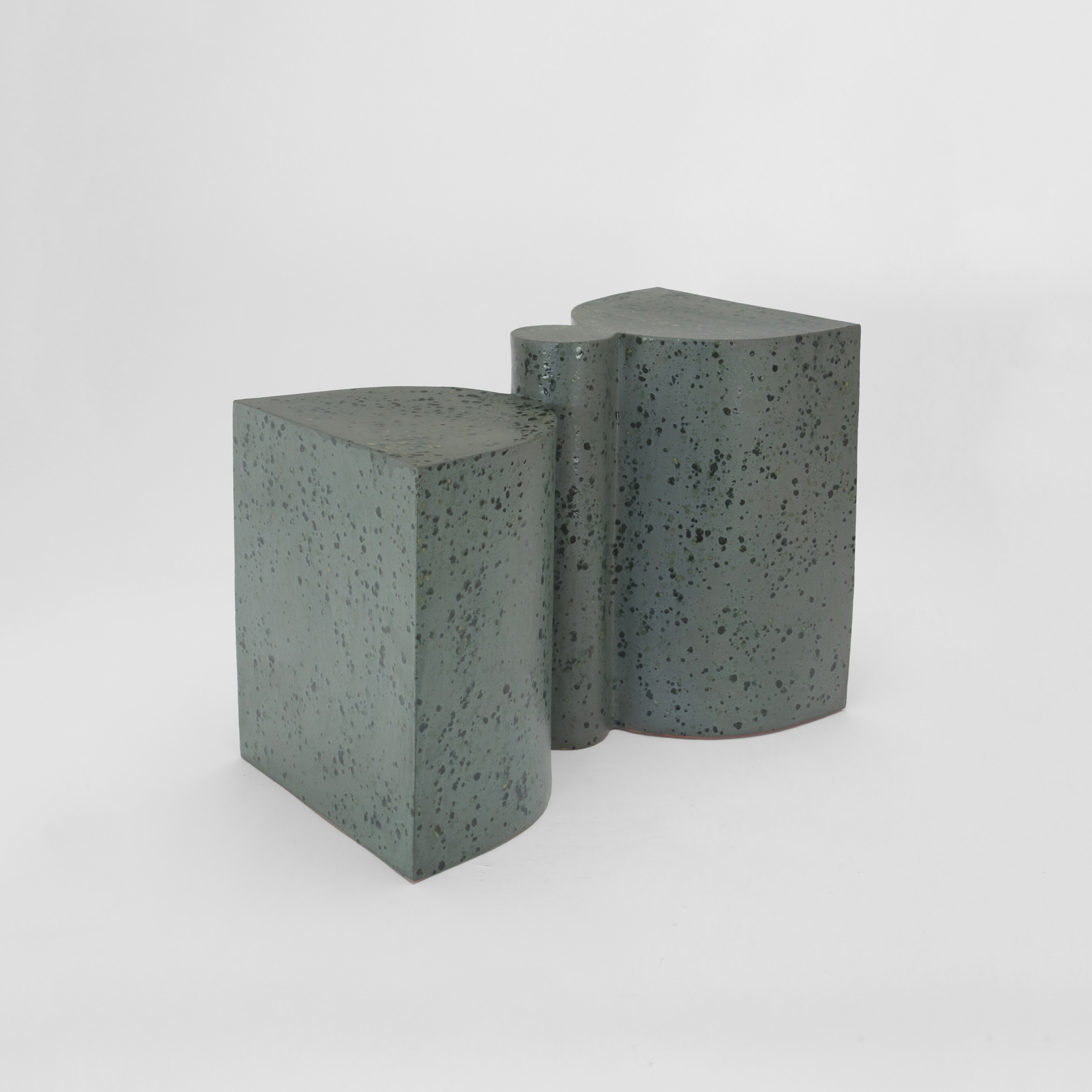 Divided Side Table – Alligator | Bari Ziperstein | The Future Perfect