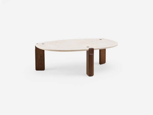 Twenty-Five Medium Coffee Table – Danish Oiled Walnut + Ataija Creme ...