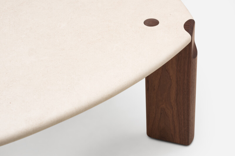 Twenty-Five Medium Coffee Table – Danish Oiled Walnut + Ataija Creme ...