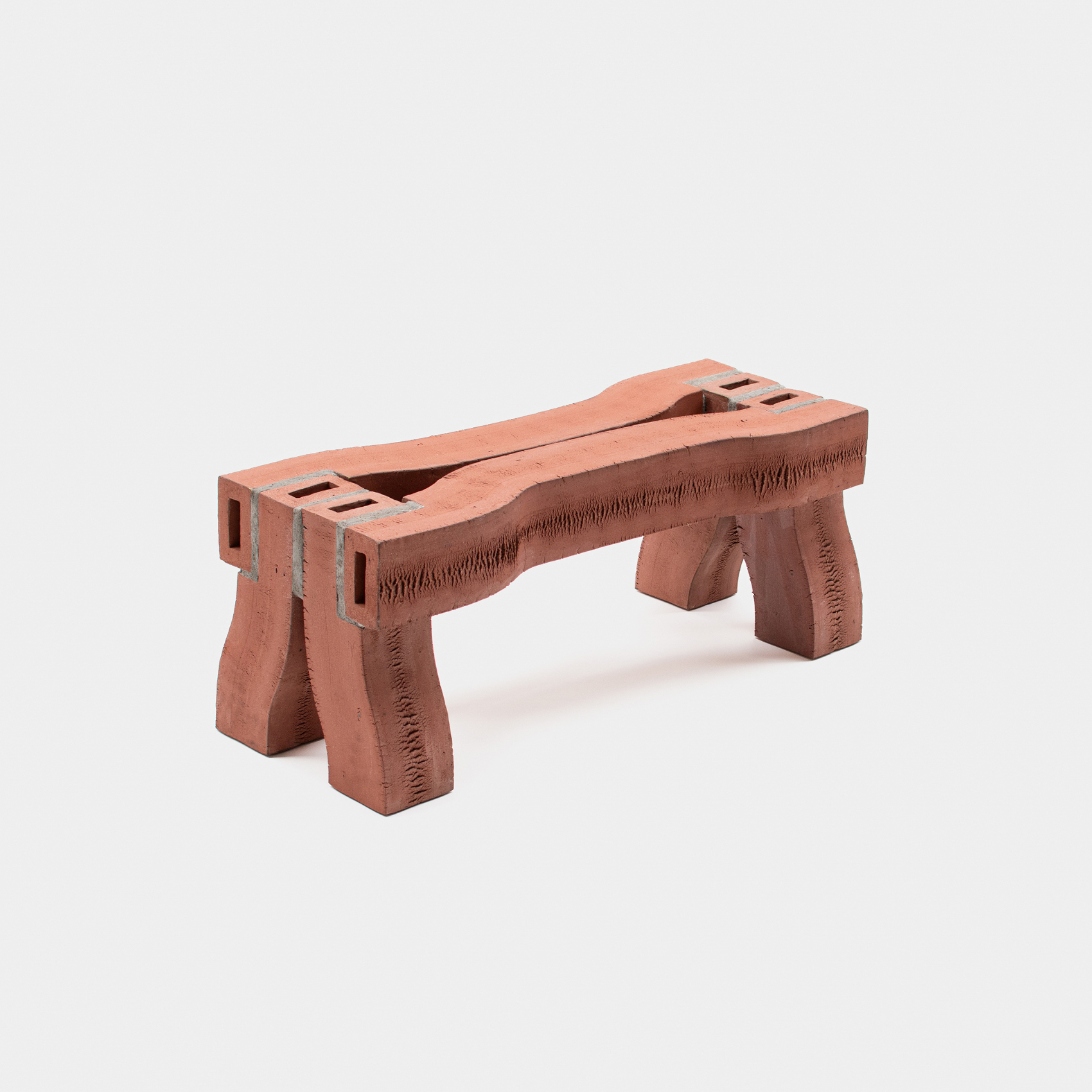 Brick Bench 1 – Red | Floris Wubben | The Future Perfect