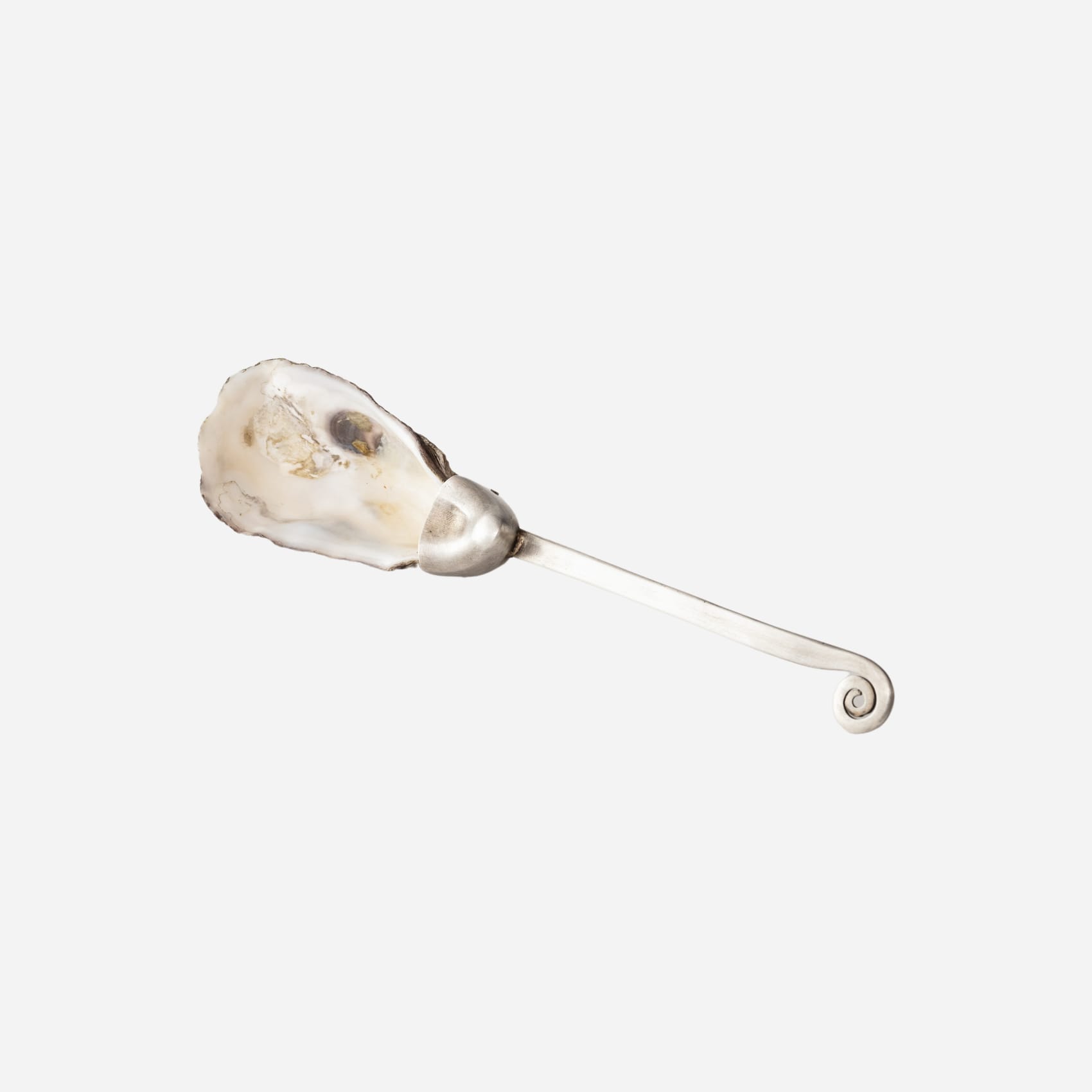 Silver Oyster Shell Spoon | Alana Burns | The Future Perfect