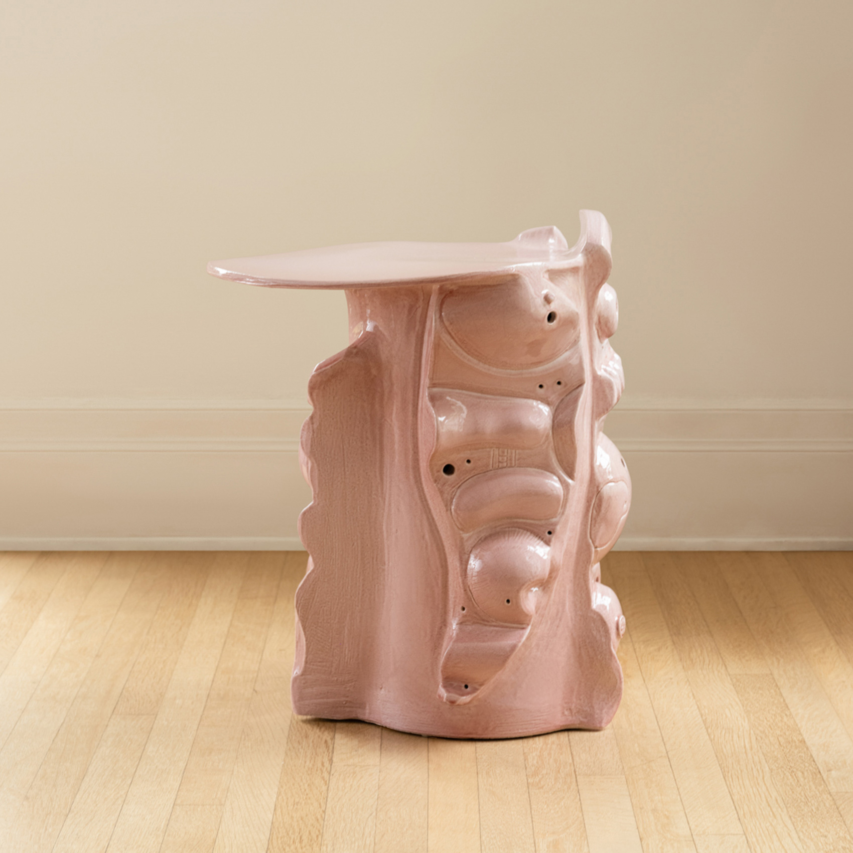 Forest Side Table – Pink Tall | Olivia Cognet | The Future Perfect