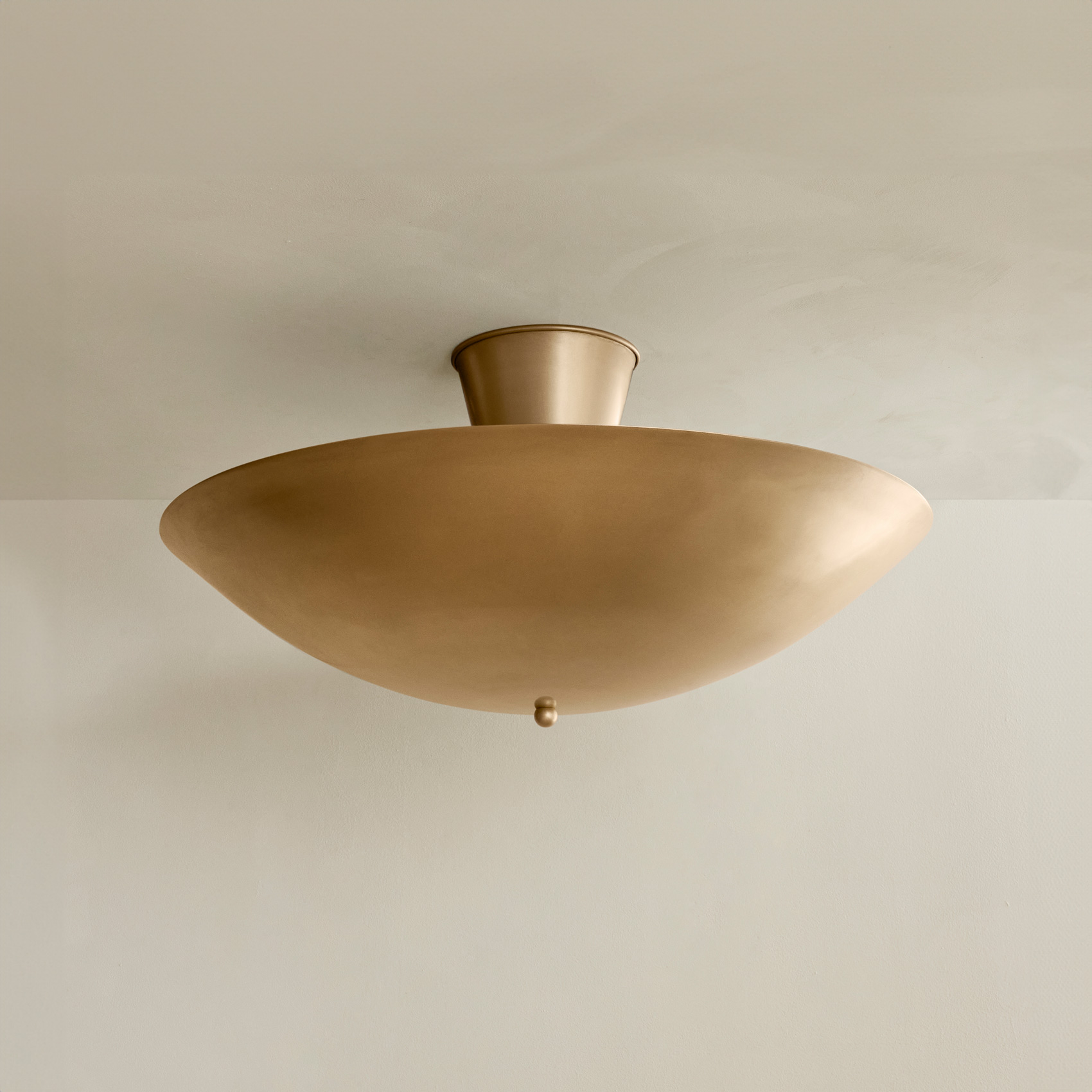 Brass Arundel Flush Mount, Mod. 36 | The Future Perfect